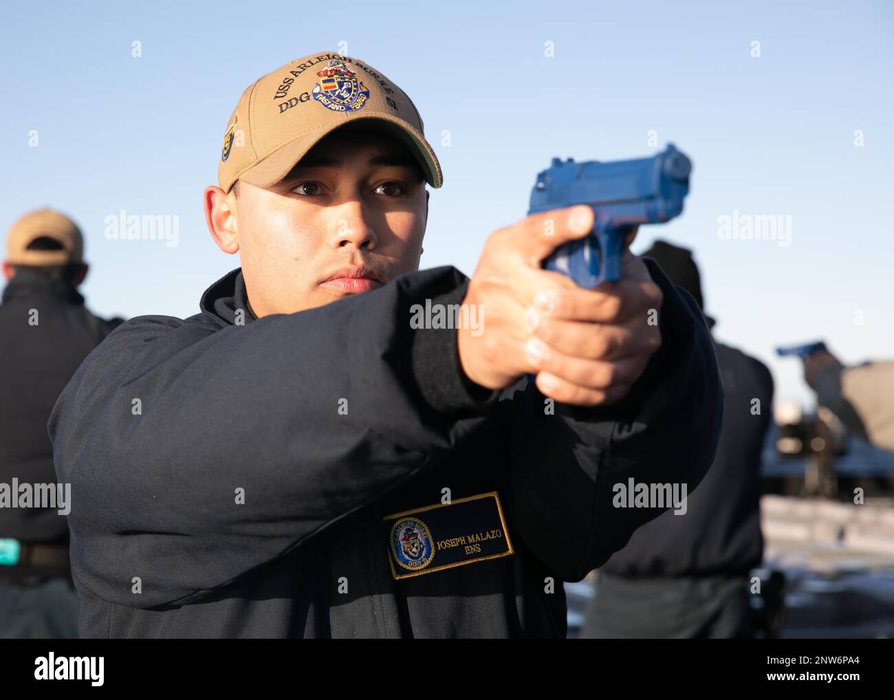 2302013-N-DE439-1105 BALTIC SEA (Feb. 13, 2023) Ensign Joseph Malazo ...