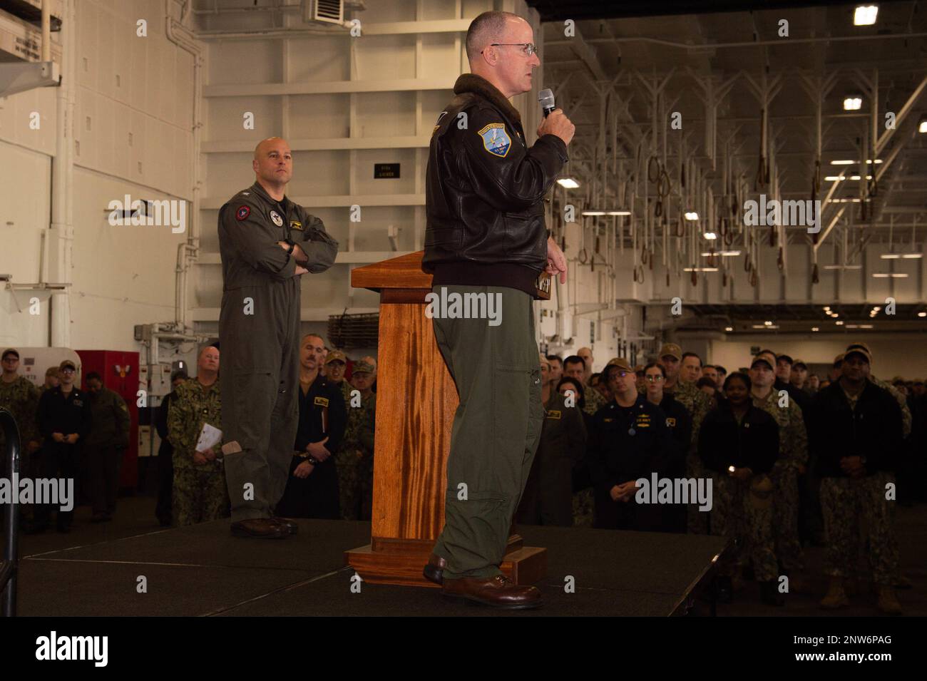 230113-N-PQ495-1074 SAN DIEGO (Jan. 13, 2023) Capt. P. Scott Miller ...