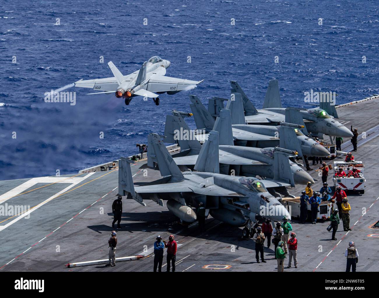 230222-N-DU622-1220 PHILIPPINE SEA (Feb. 22, 2023) An F/A-18F Super ...