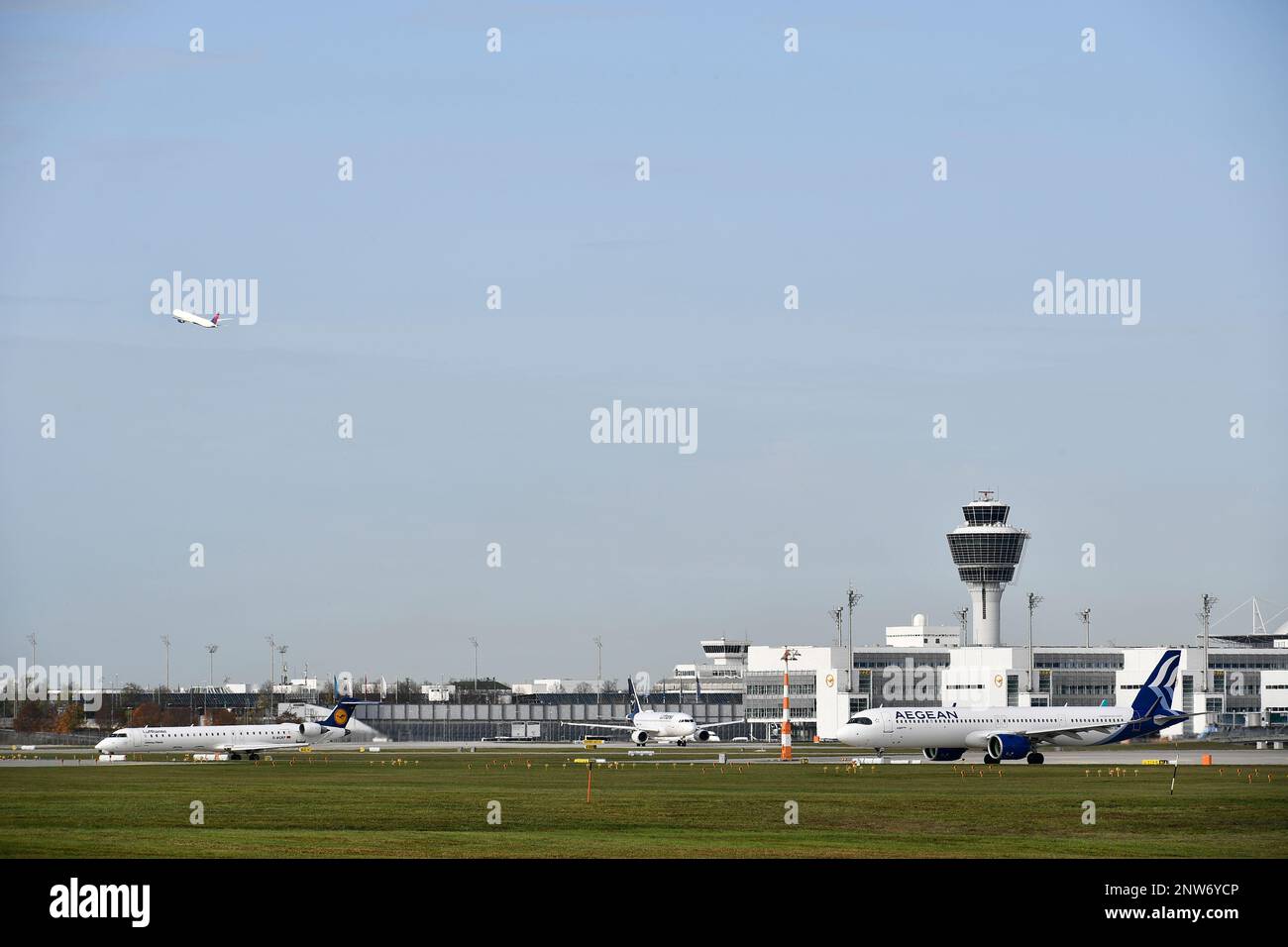 Overview, View, Panorama, Landscape, Aircrafts, Traffic, Green, Field ...