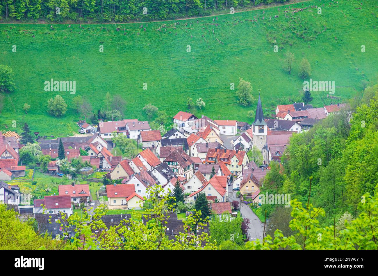 Hamlet village settlement hi-res stock photography and images - Alamy