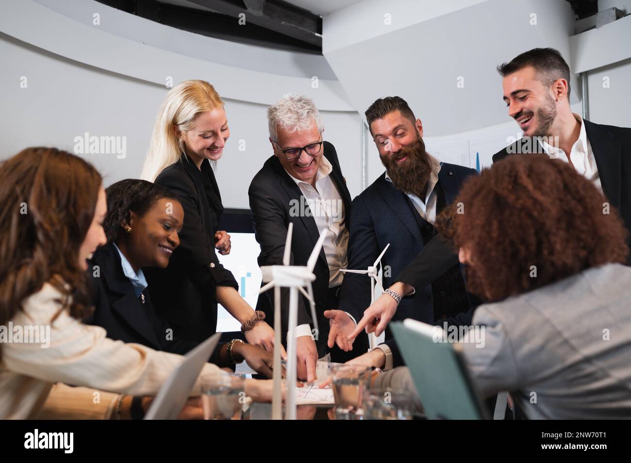 Positive cooperation hi-res stock photography and images - Alamy