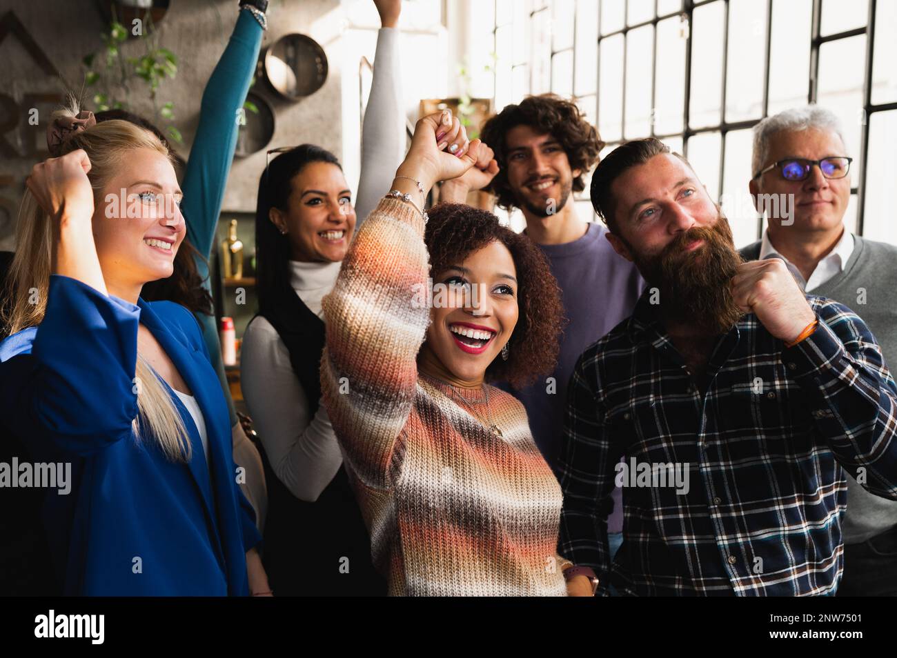 Multiracial group hi-res stock photography and images - Alamy