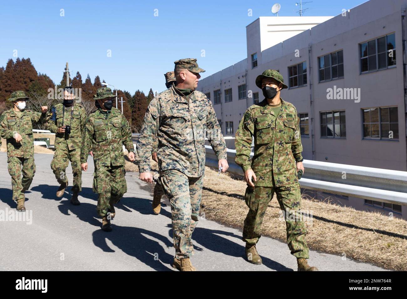 U.S. Marine Corps Col. Mathew Danner, commanding officer of the 31st ...