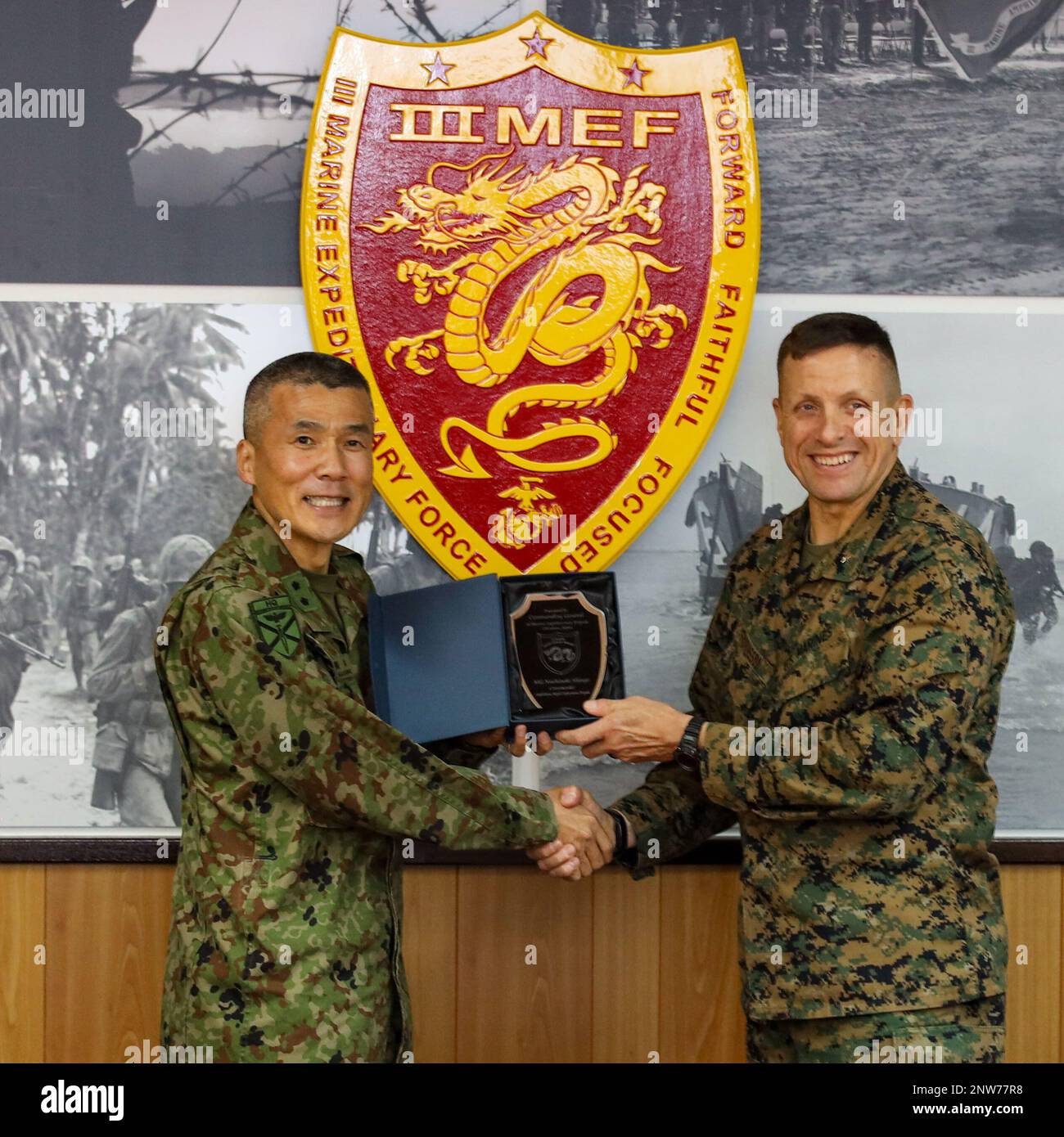 Japanese Ground Self-Defense Force Maj. Gen. Shingo Nashinoki ...