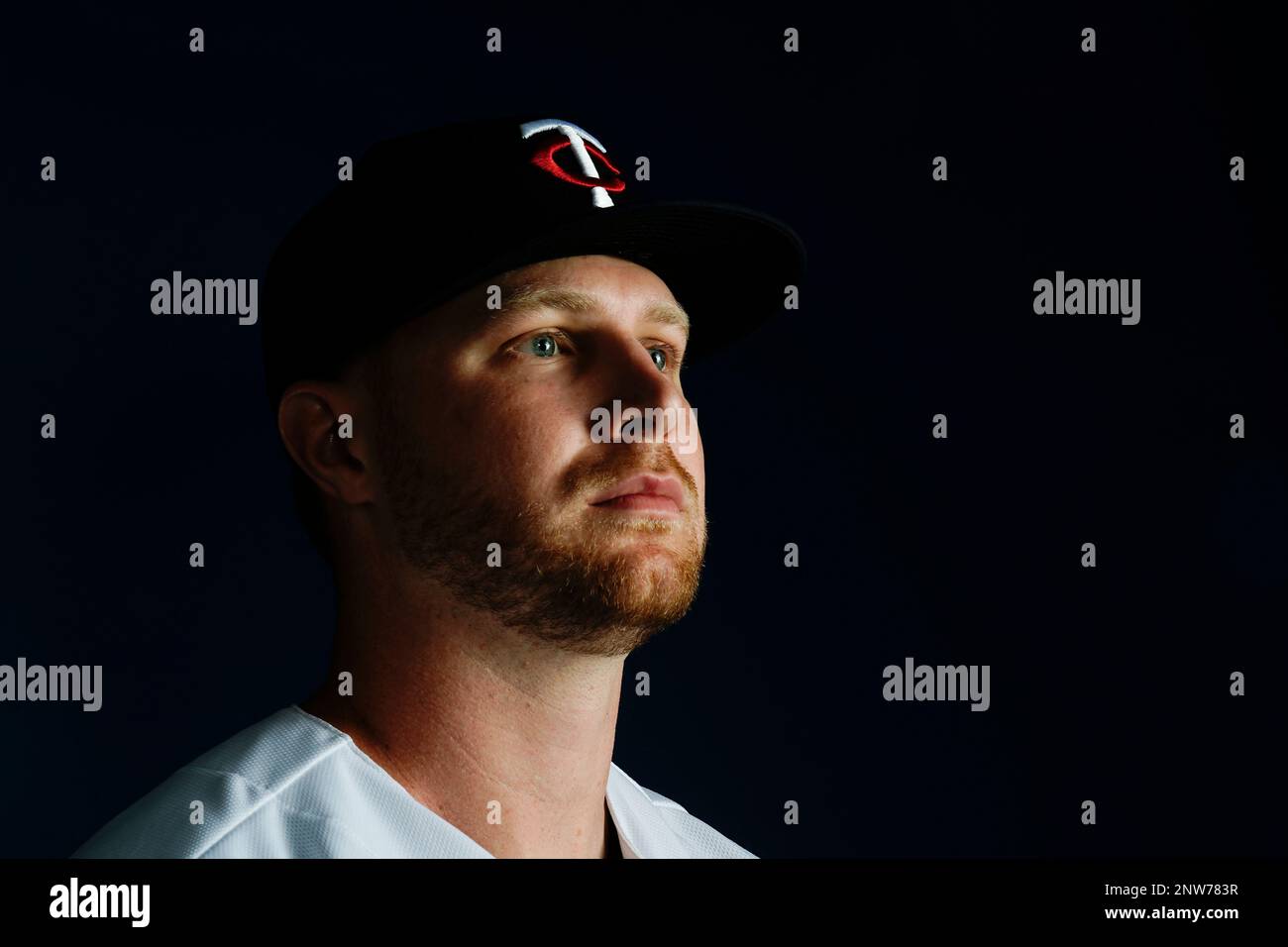 This is a 2023 photo of catcher Ryan Jeffers of the Twins baseball team ...