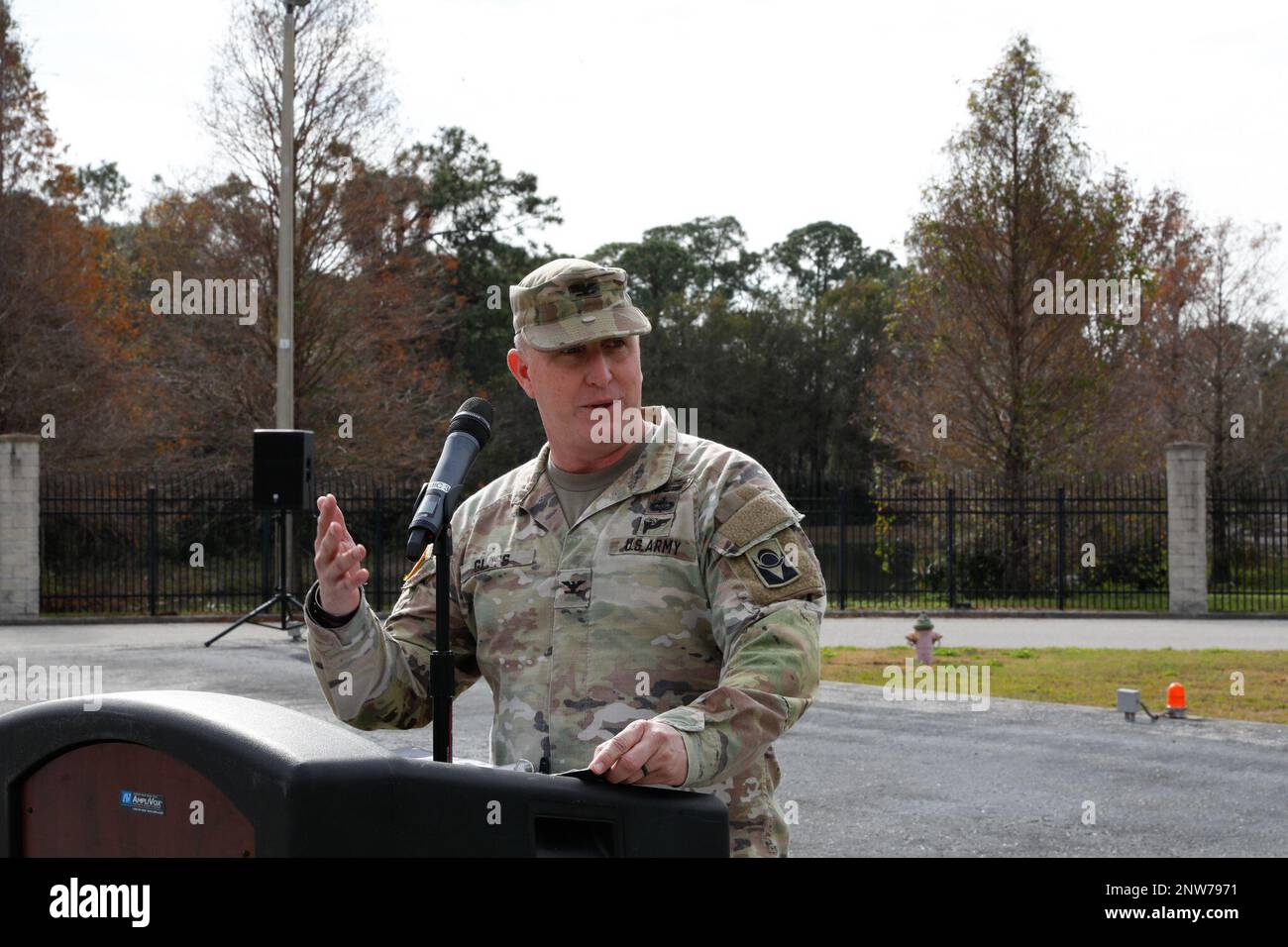 Col. Jerry B. Glass, the 53D Infantry Brigade Combat Team's (IBCT ...