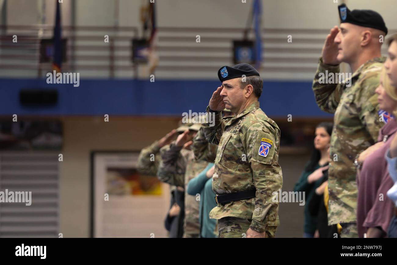 The 1st Brigade Combat Team, ‘Warrior Brigade’, uncased their unit ...