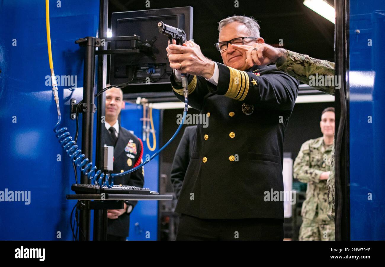 Vice Admiral Jeffrey Trussler, deputy chief of naval operations for ...