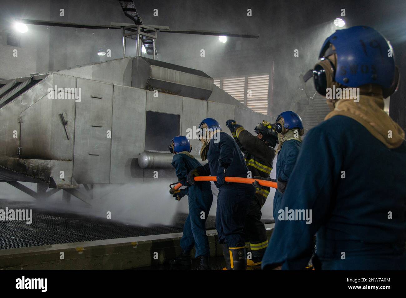 230124-N-AR554-1187 YOKOSUKA, Japan (Jan. 24, 2023) Sailors participate ...