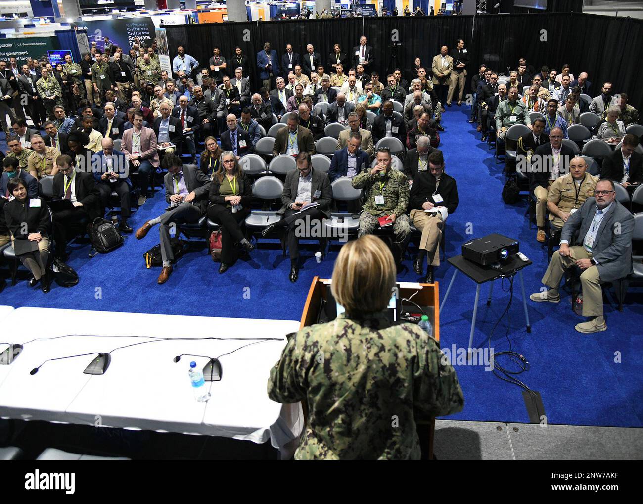 U s navy information warfare pavilion hi-res stock photography and ...