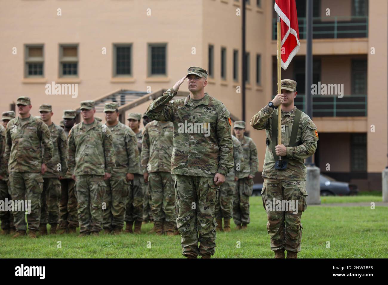 Command Sgt. Maj. Nicholas Ochs, 29th Brigade Engineer Battalion, 3rd ...