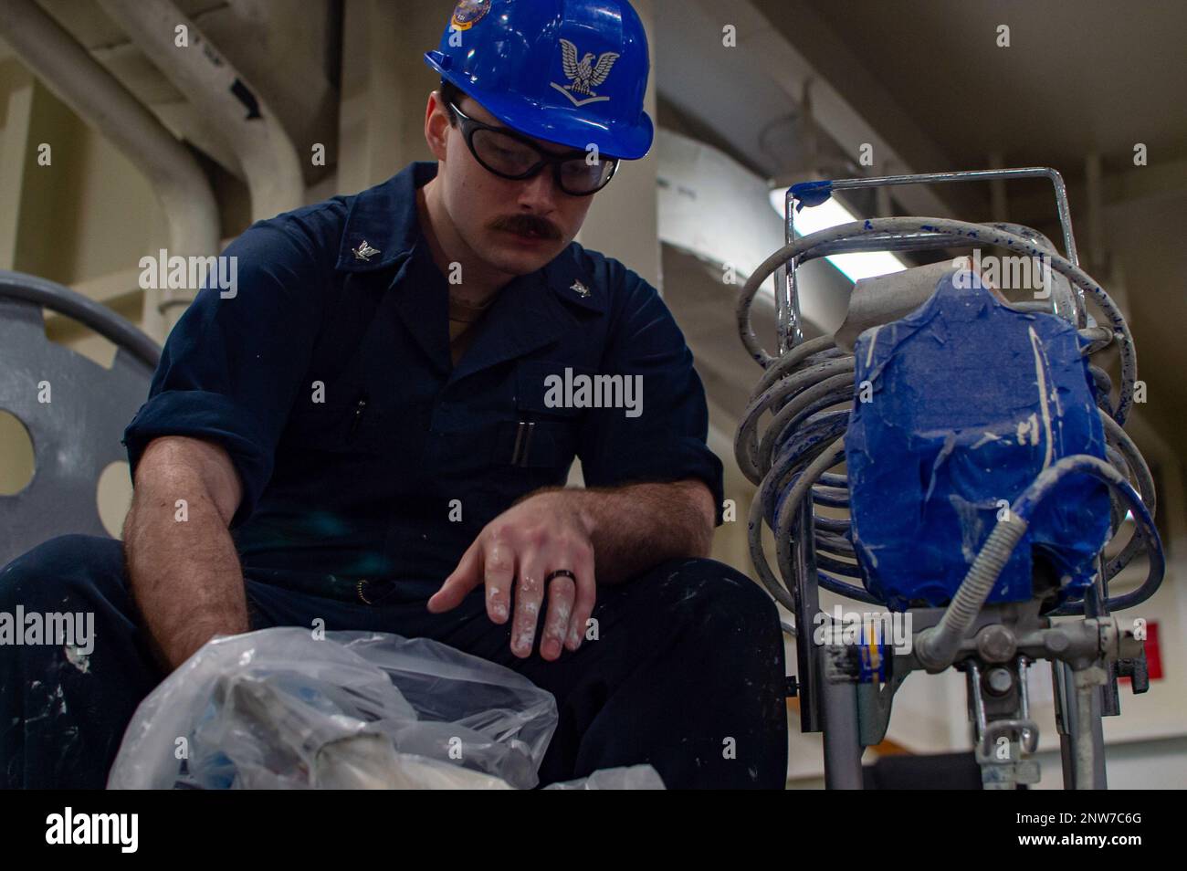 230206-N-JR318-1076 PORTSMOUTH, Va. (Feb. 6, 2023) Aviation Ordnanceman ...