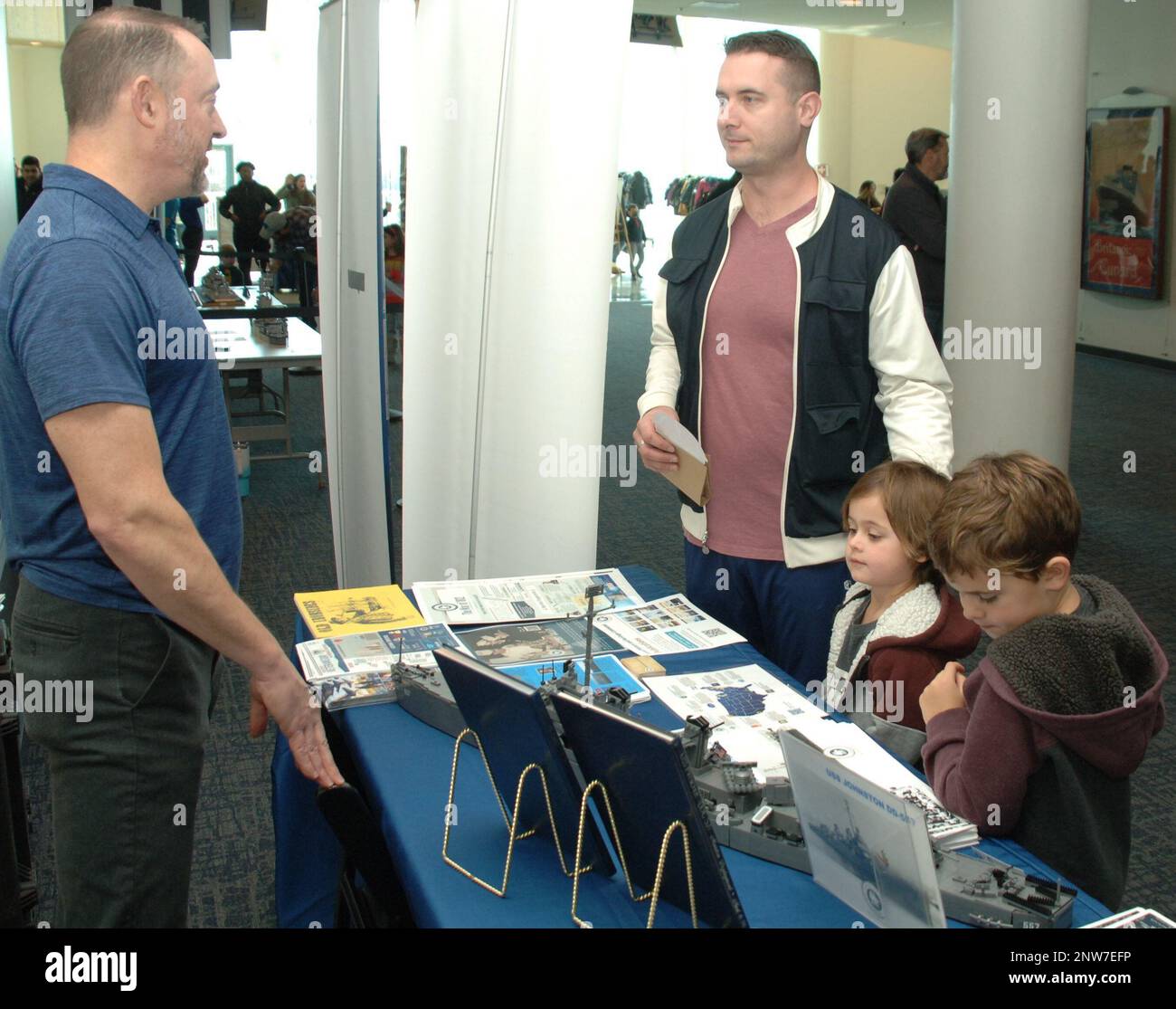 Eric Ritter, with the Naval History and Heritage Command’s ...