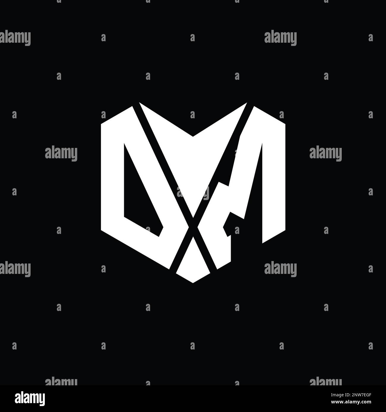 Dm logos hi-res stock photography and images - Alamy