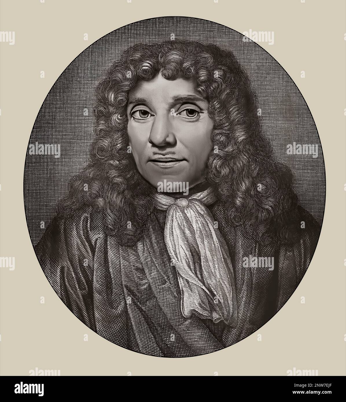 Antonie Philips van Leeuwenhoek, 1632 – 1723, a Dutch microbiologist ...