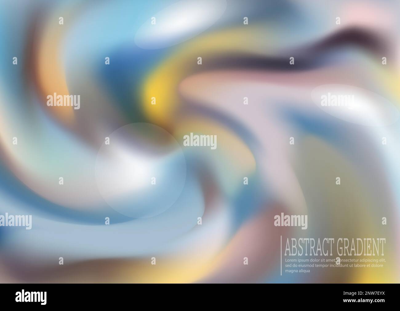 Colorful gradient background. Abstract flower arrangement. A template ...