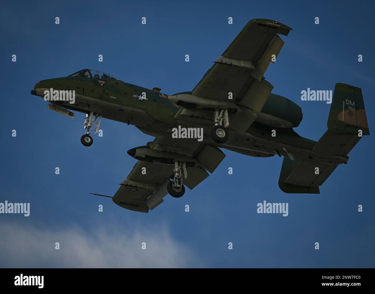 The A-10C Thunderbolt II Demonstration Team practices over Davis ...