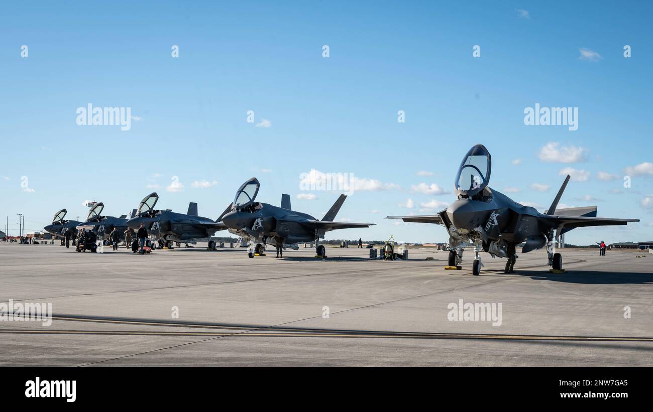 U.S. Air Force F-35 Lightning II aircraft and personnel assigned to ...