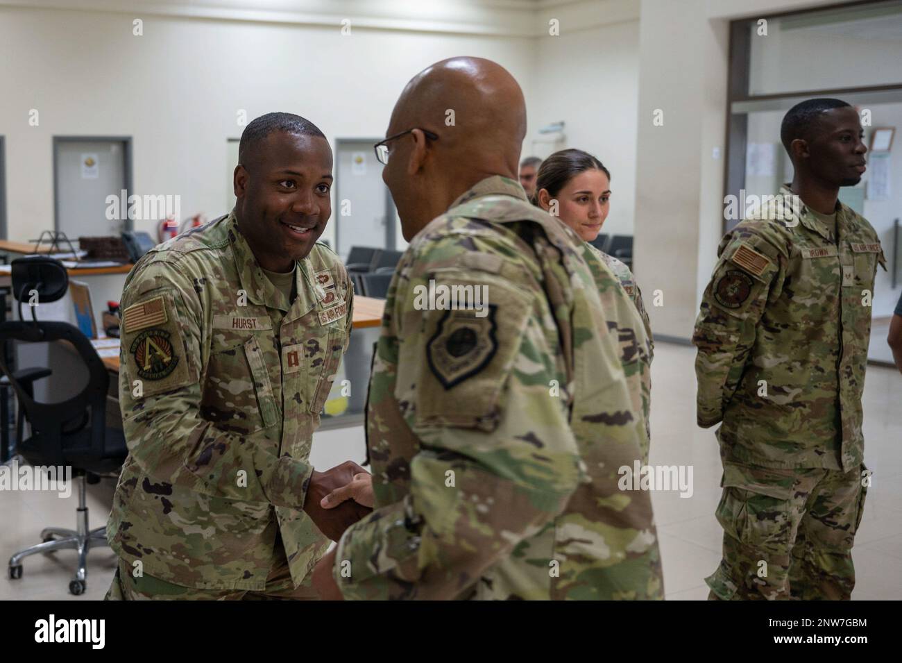 U.S. Air Force Chief of Staff Gen. CQ Brown, Jr., coins Capt. Harvey ...