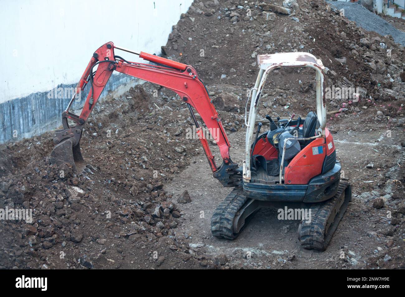 Kubota excavator hi-res stock photography and images - Alamy