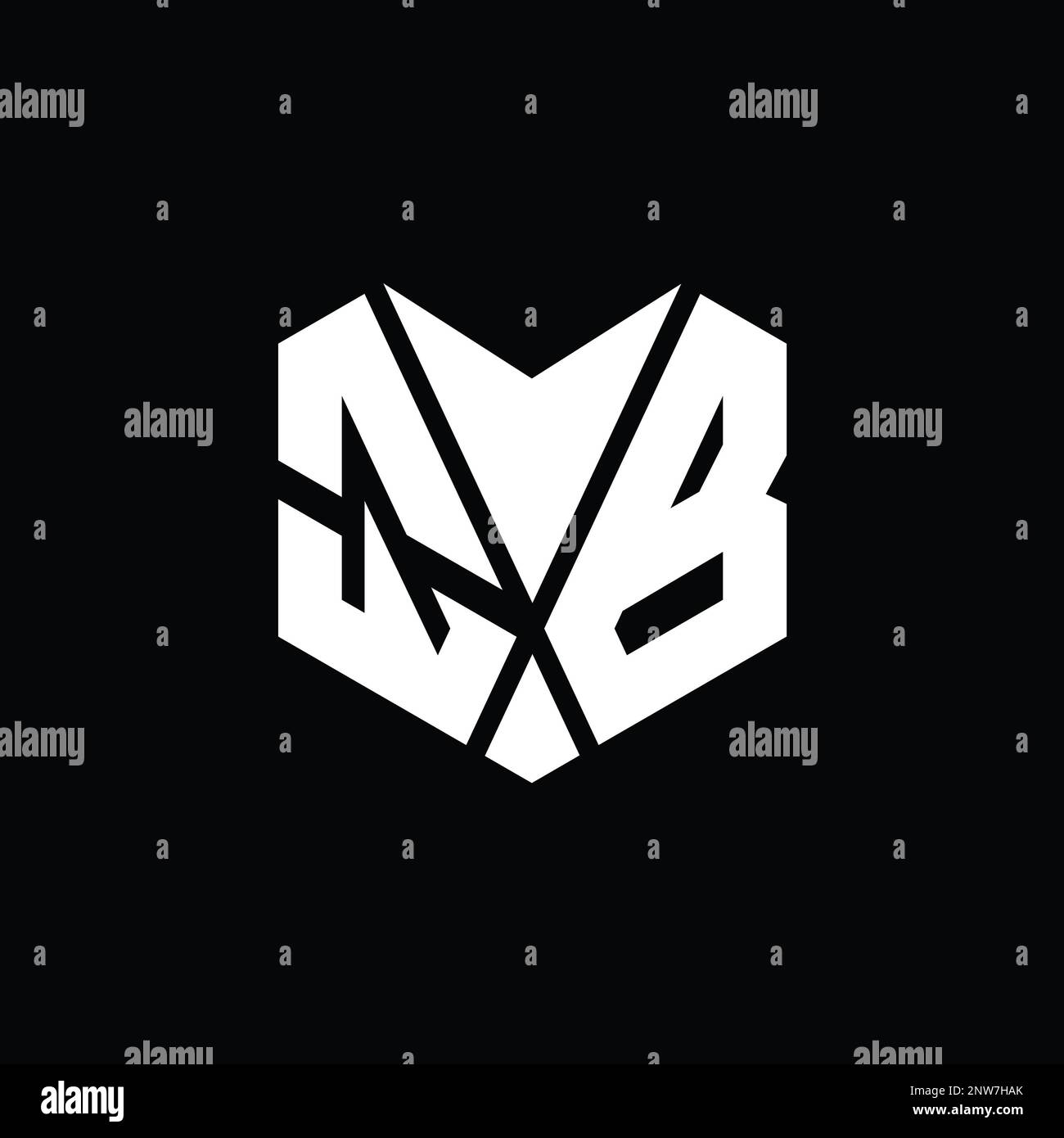 QB Logo monogram abstract hexagon shape vector images design template ... QB Logo monogram abstract hexagon shape vector images design template ...