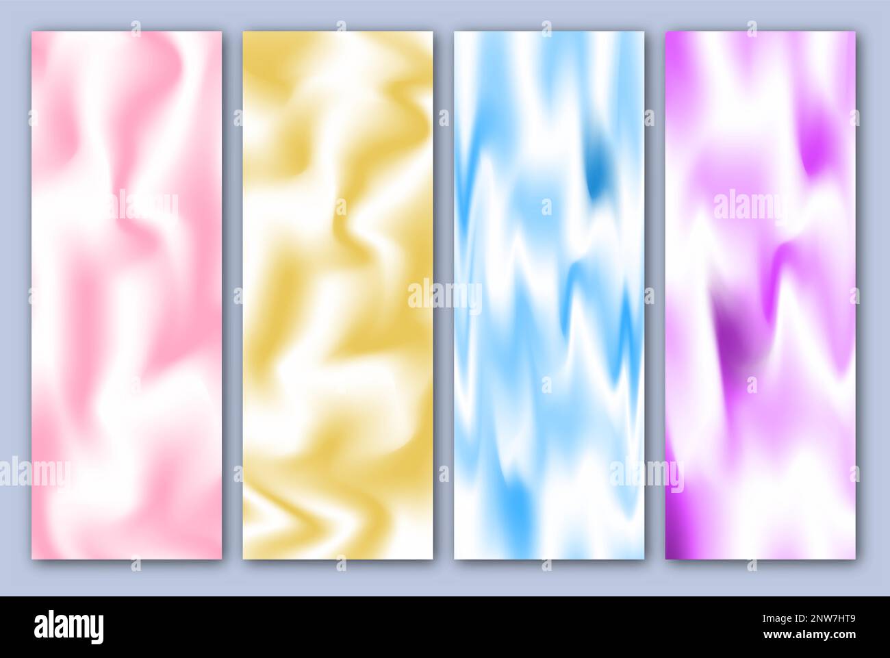Colorful gradient background. A set of layouts for covers, banners ...