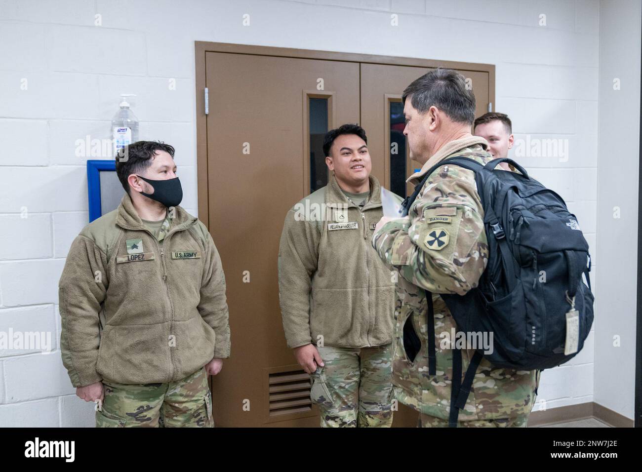Lieutenant General Willard M. Burleson III, Commanding General, Eighth ...