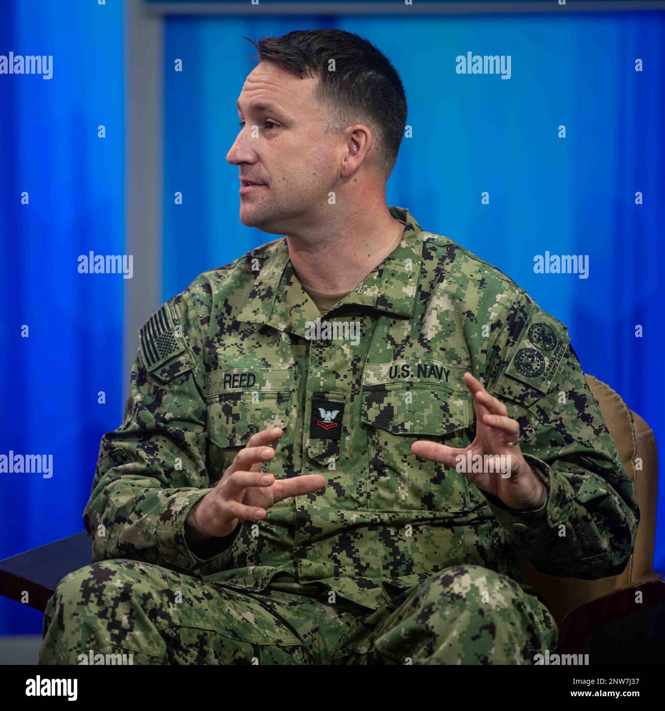 230128-N-DK722-1005 (Jan. 28, 2023) LAGOS, Nigeria –Musician 1st Class ...