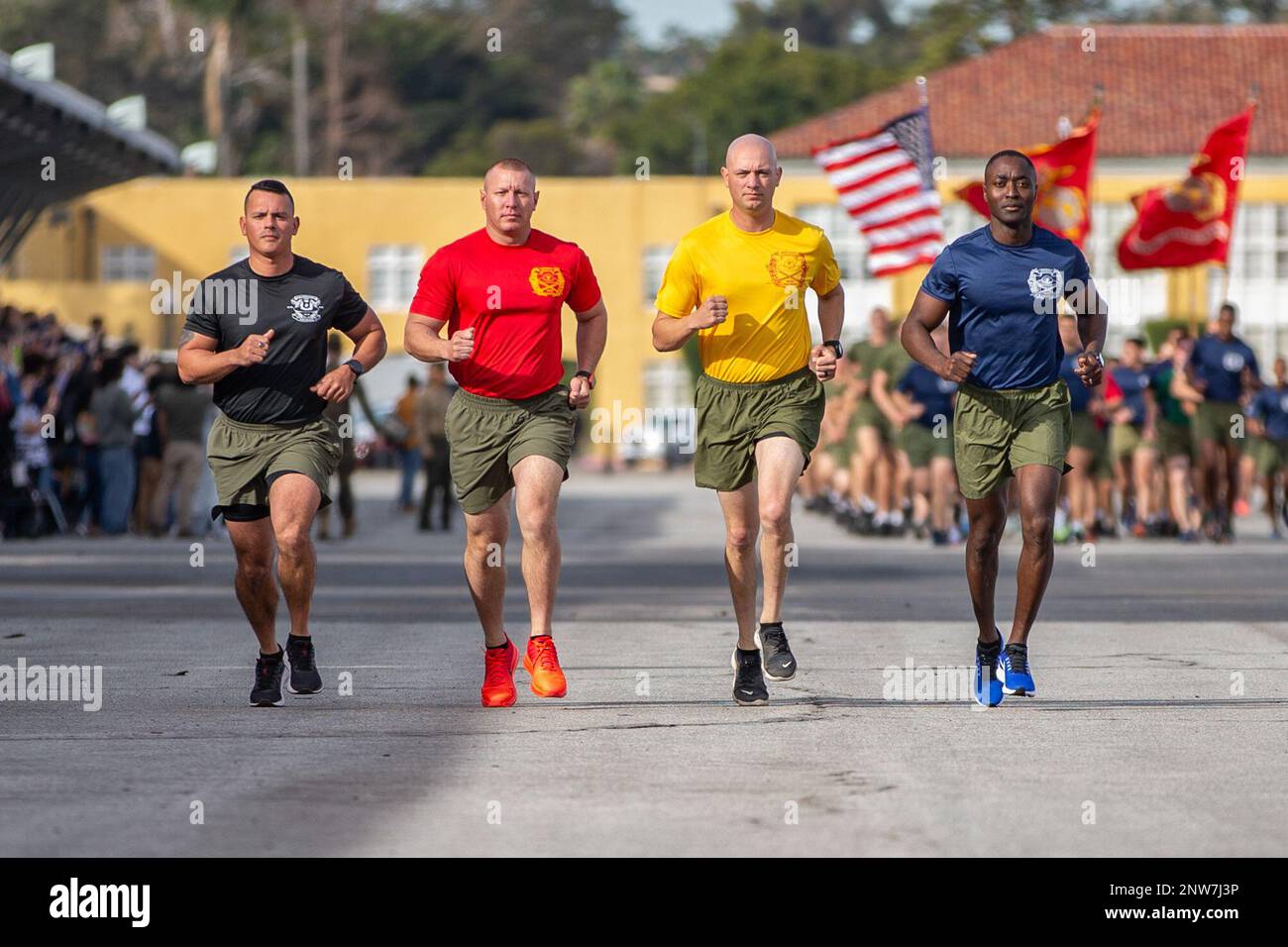 U S Marine Corps Drill Masters With Recruit Training Regiment Marine