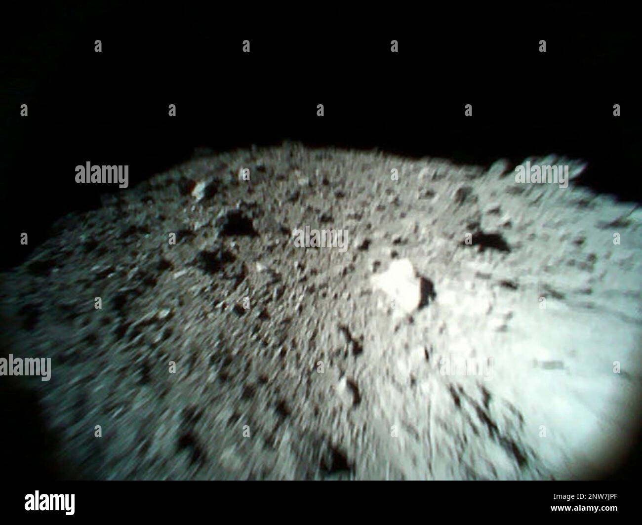 This Oct. 26, 2018, image captured by Rover-1A, and provided by the ...