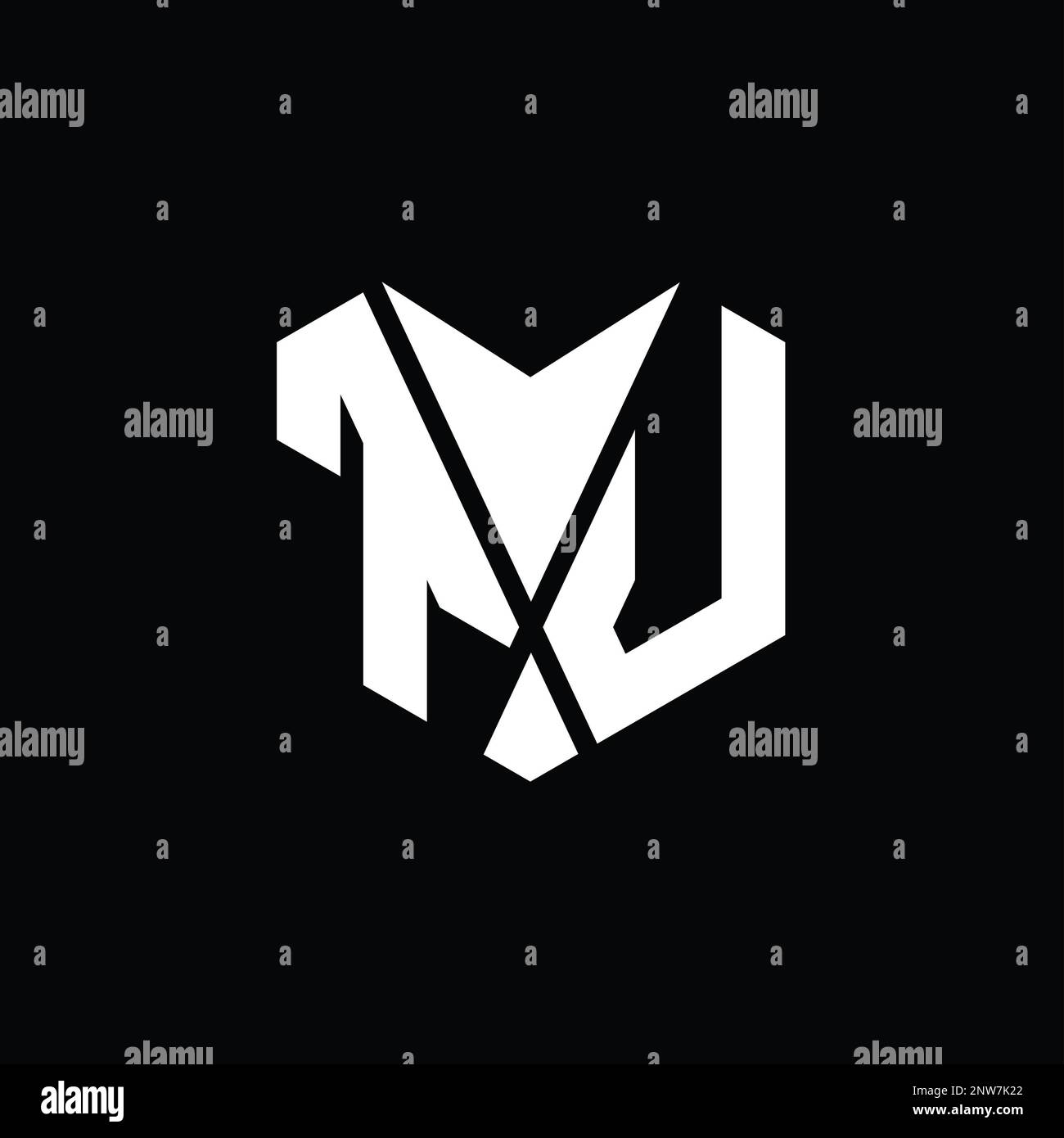 Tu modern logo hi-res stock photography and images - Alamy