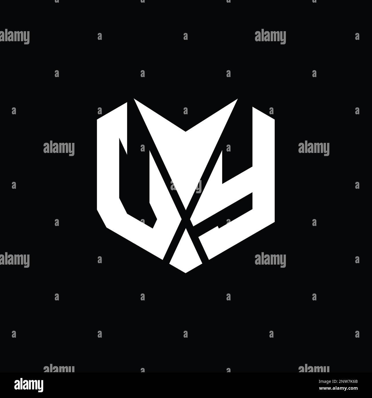 VY Logo monogram abstract hexagon shape vector images design template ... VY Logo monogram abstract hexagon shape vector images design template ...