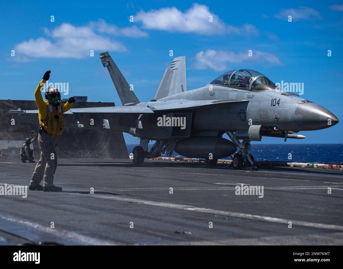 230223-N-MH015-1292 PHILIPPINE SEA (Feb. 23, 2023) A U.S. Navy Sailor ...