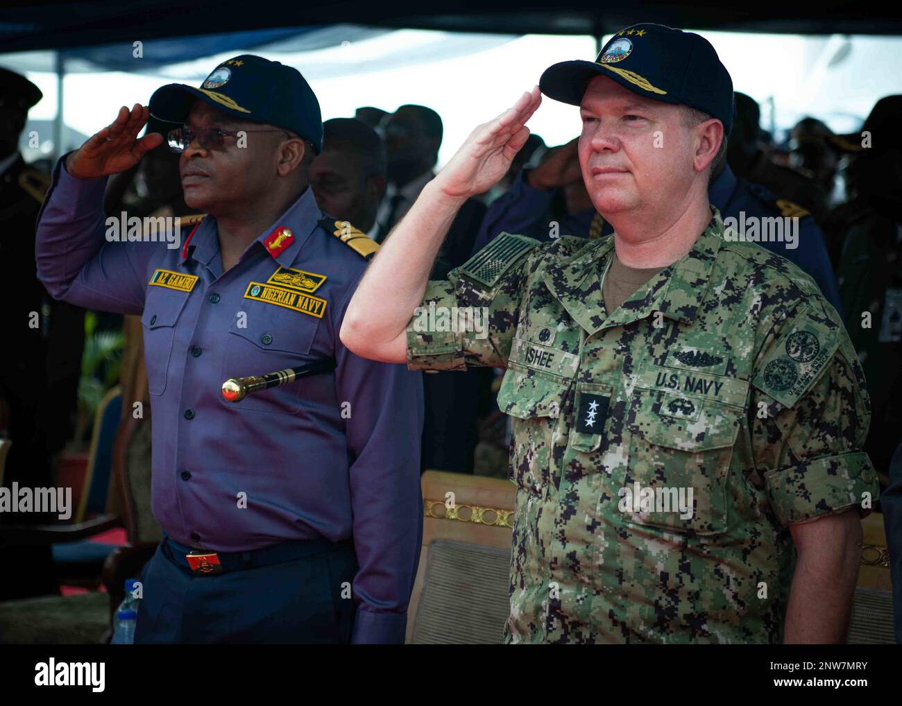 230127-N-DK722-1002 (Jan. 27, 2023) LAGOS, Nigeria – U.S. Navy Vice Adm ...