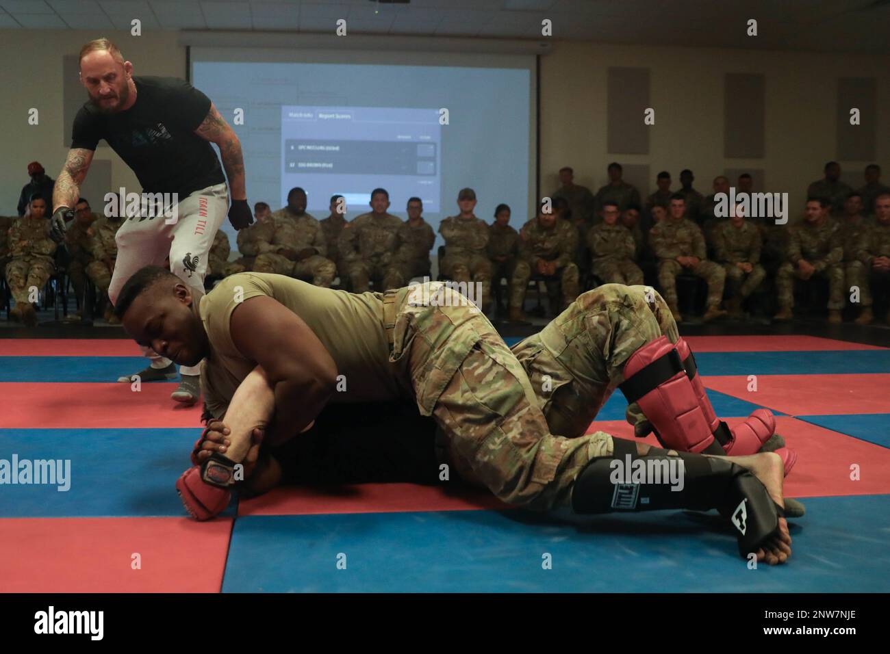 Staff Sgt. Nicolas Brown, member of the 91st Military Police Battalion ...