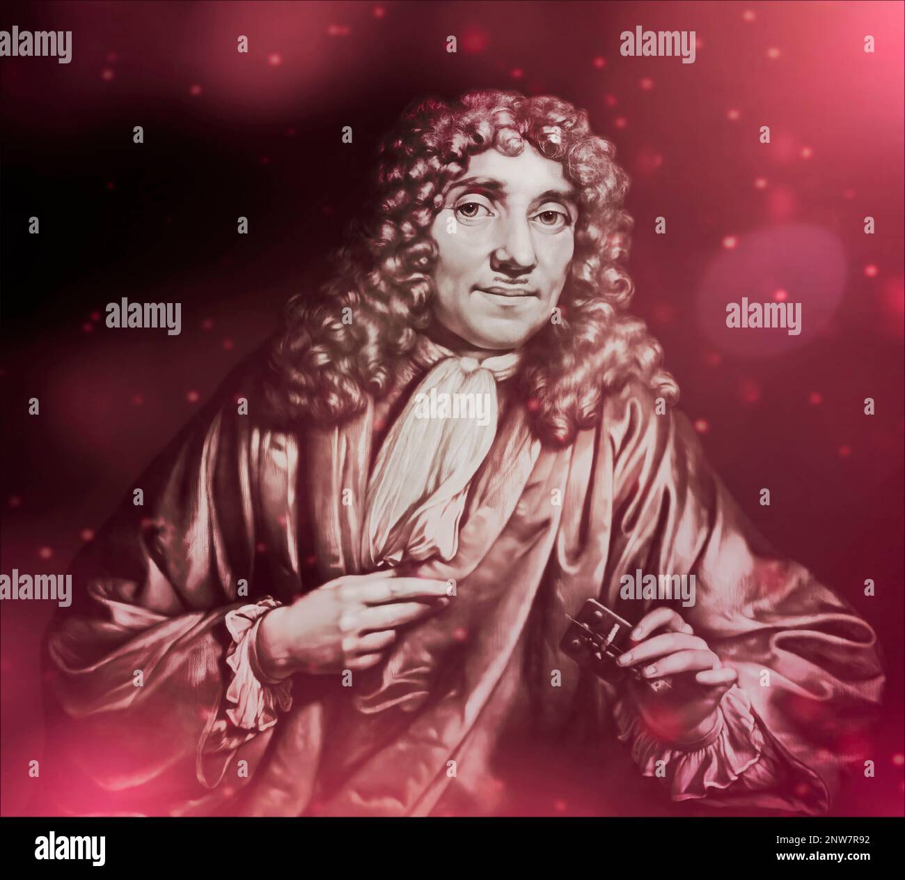 Antonie Philips van Leeuwenhoek, 1632 – 1723, a Dutch microbiologist ...