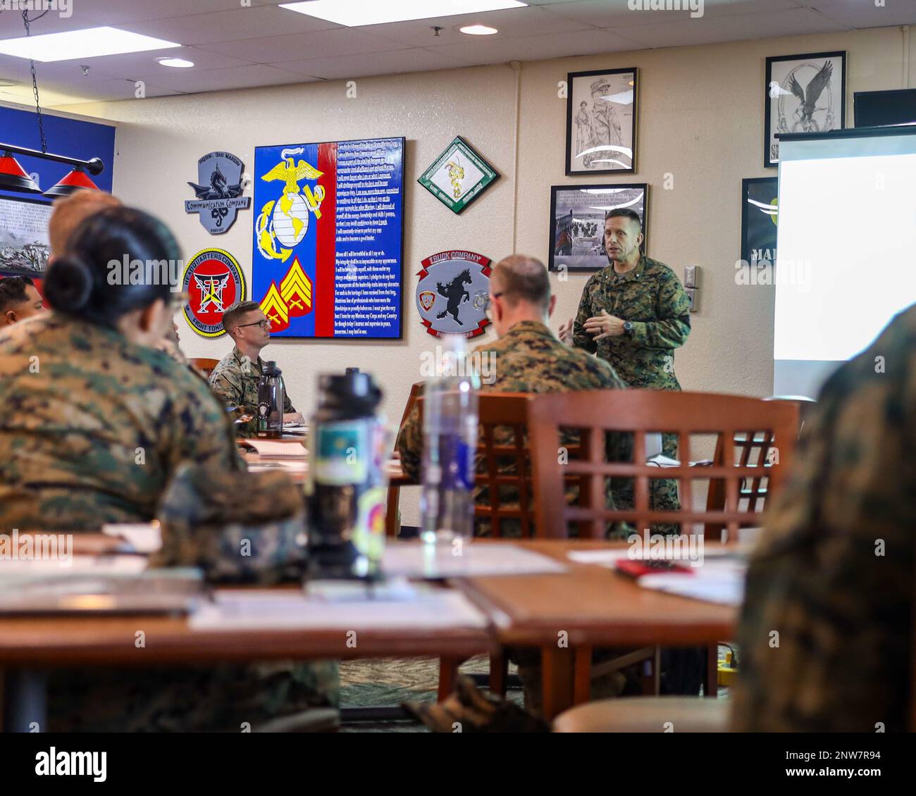 U.S. Marine Brig. Gen. Fridrik Fridriksson, commanding general of 3rd ...