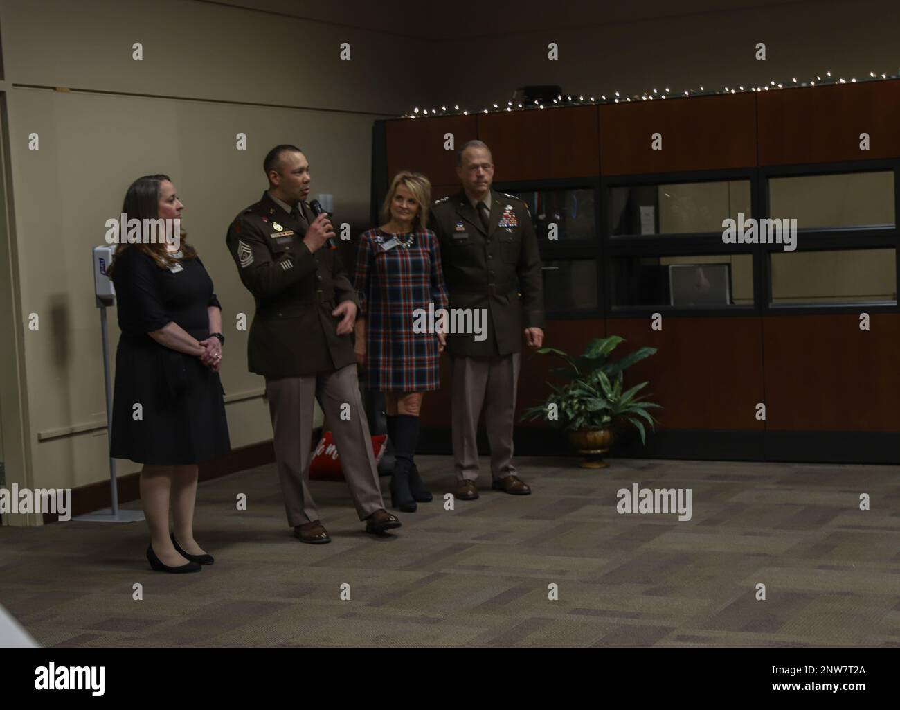 Lt. Gen. John Kolasheski, commanding general, V Corps, and Command Sgt ...