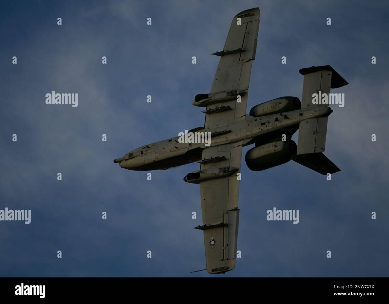 The A-10C Thunderbolt II Demonstration Team practices over Davis ...
