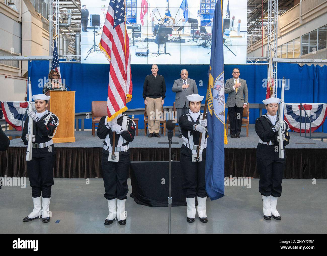 230215-N-GC965-0042 SAN DIEGO (Feb. 15, 2023) Sailors assigned to Naval ...
