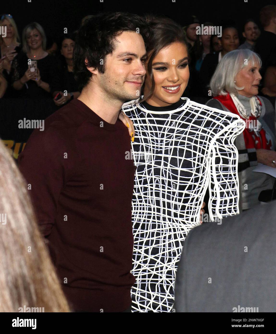 Photo by: gotpap/STAR MAX/IPx 2018 12/9/18 Dylan O'Brien and Hailee ...