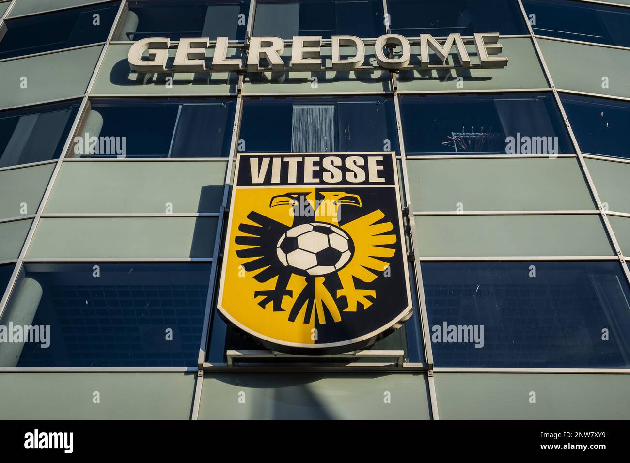 ARNHEM - Exterior of the Gelredome stadium. ANP ROLAND HEITINK ...