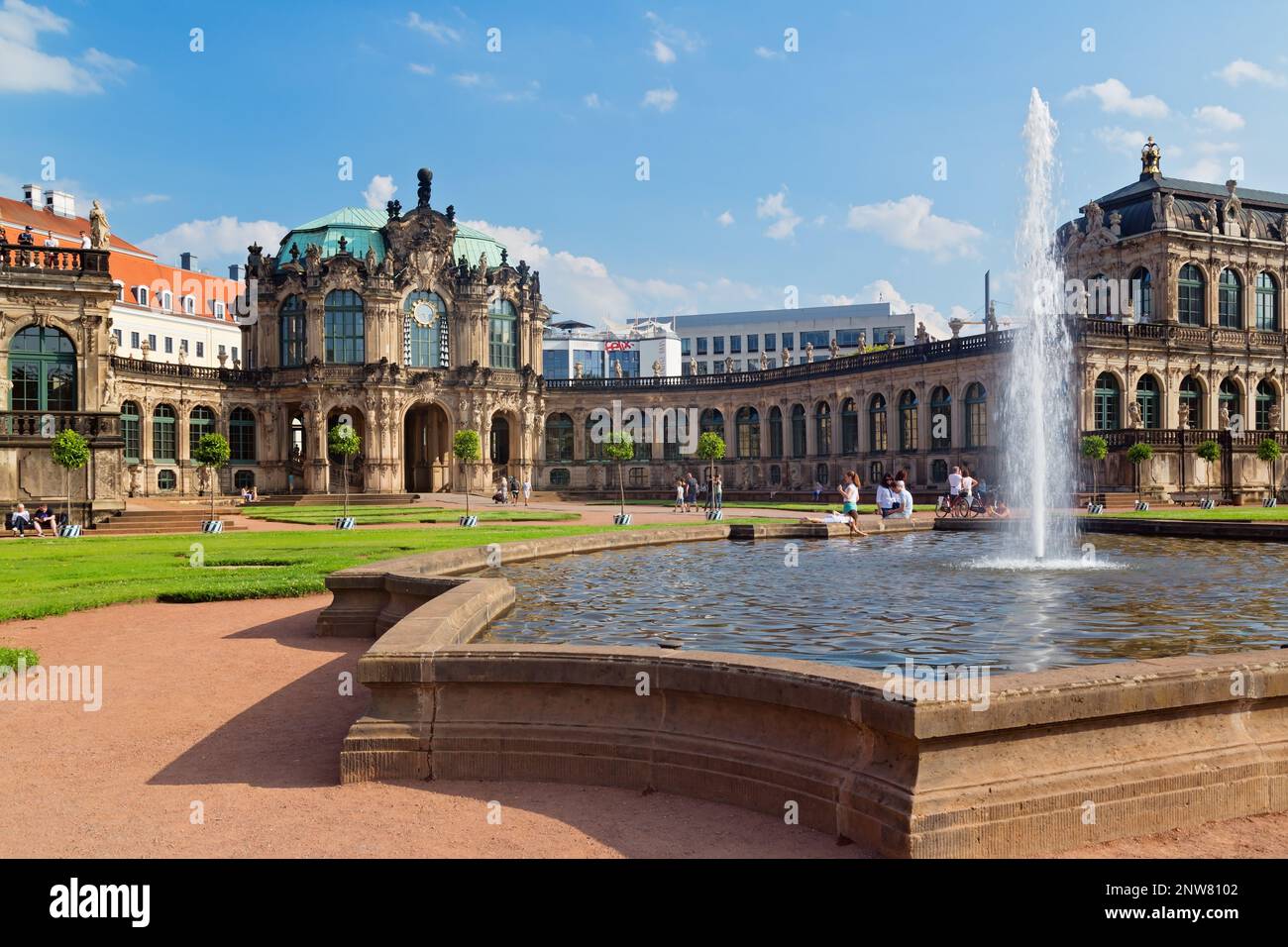 Zwinger Castle in Dresden, Germany Stock Photo - Alamy