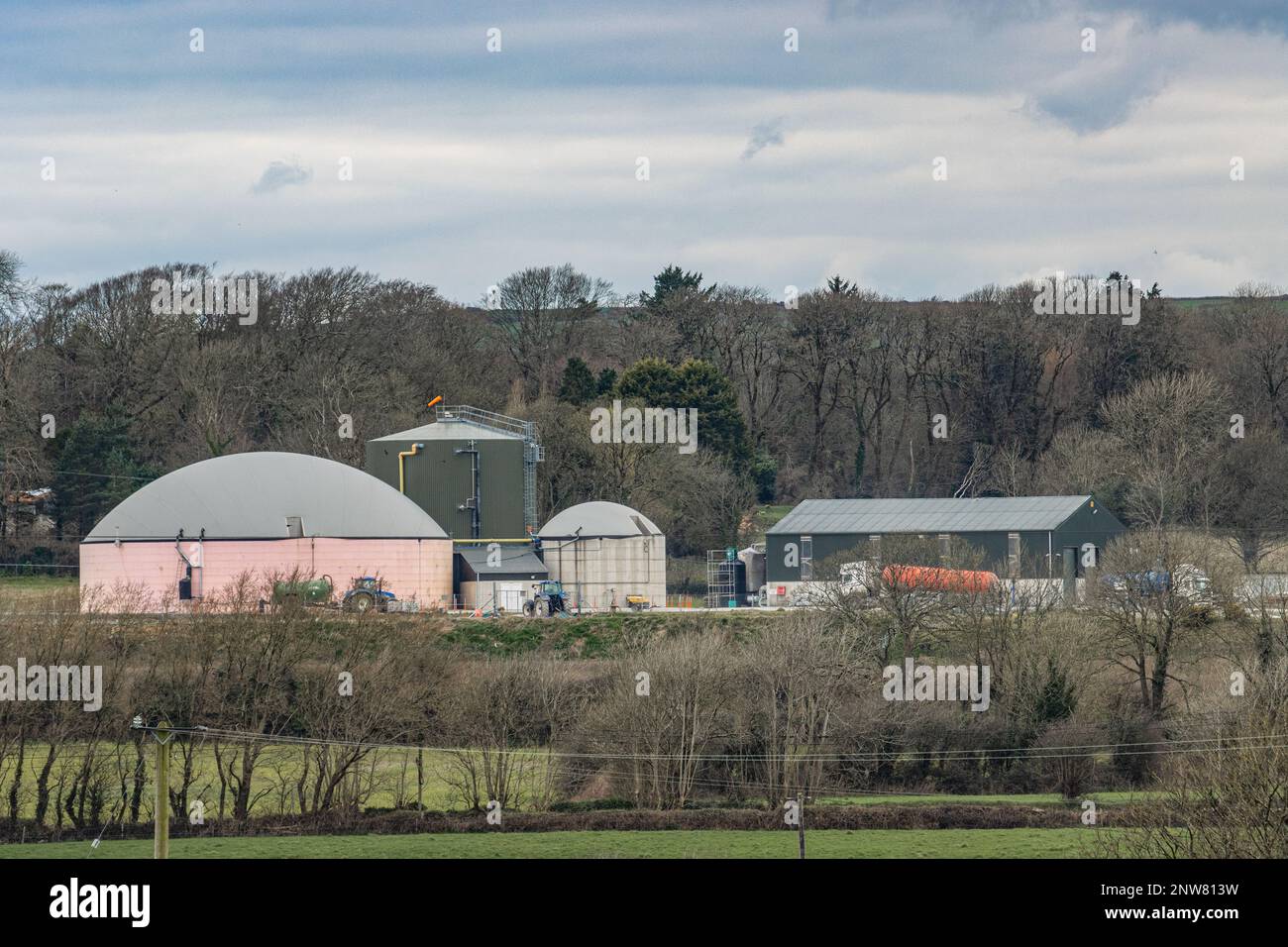 Timoleague Agrigen, Anaerobic Digester Plant, West Cork Stock Photo - Alamy
