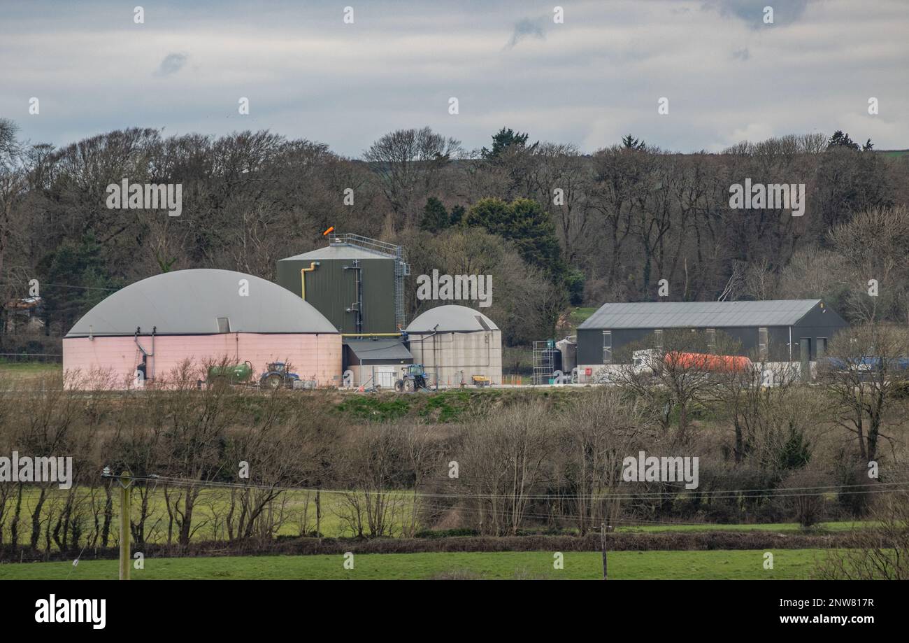 Timoleague Agrigen, Anaerobic Digester Plant, West Cork Stock Photo - Alamy