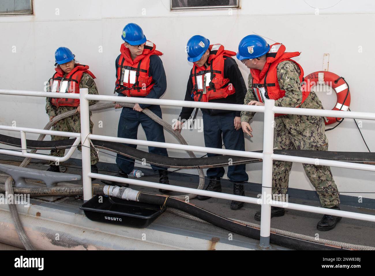 SAN DIEGO (Dec. 28, 2022) Sailors assigned to amphibious assault ship ...