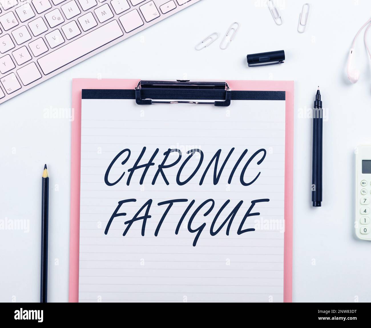 Inspiration showing sign Chronic Fatigue, Concept meaning A disease or ...