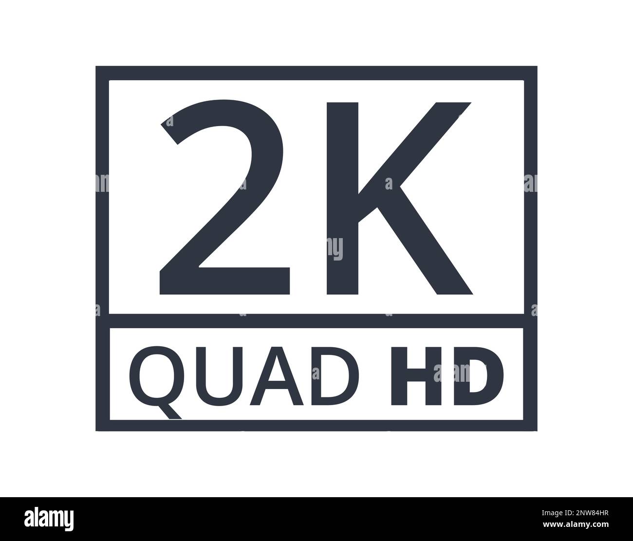 Monochromatic 2k quad resolution symbol. Concept of resolutions and ...