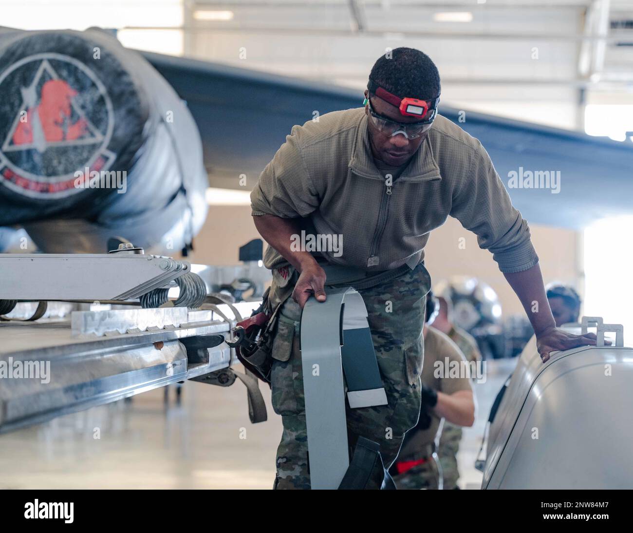 Staff Sgt. Schnathan Johnson, 96th Aircraft Maintenance Unit (AMU ...